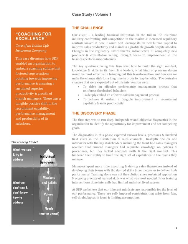 Coaching caselet | PDF | Business Administration | Business