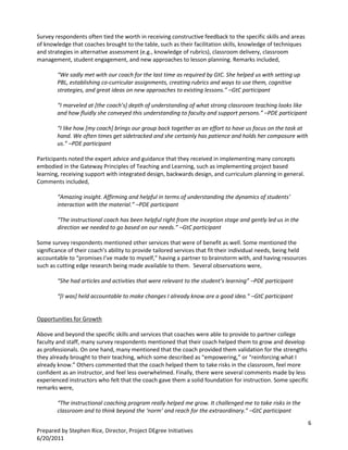 Coaching challenges lessons learned 2009-2011 | PDF