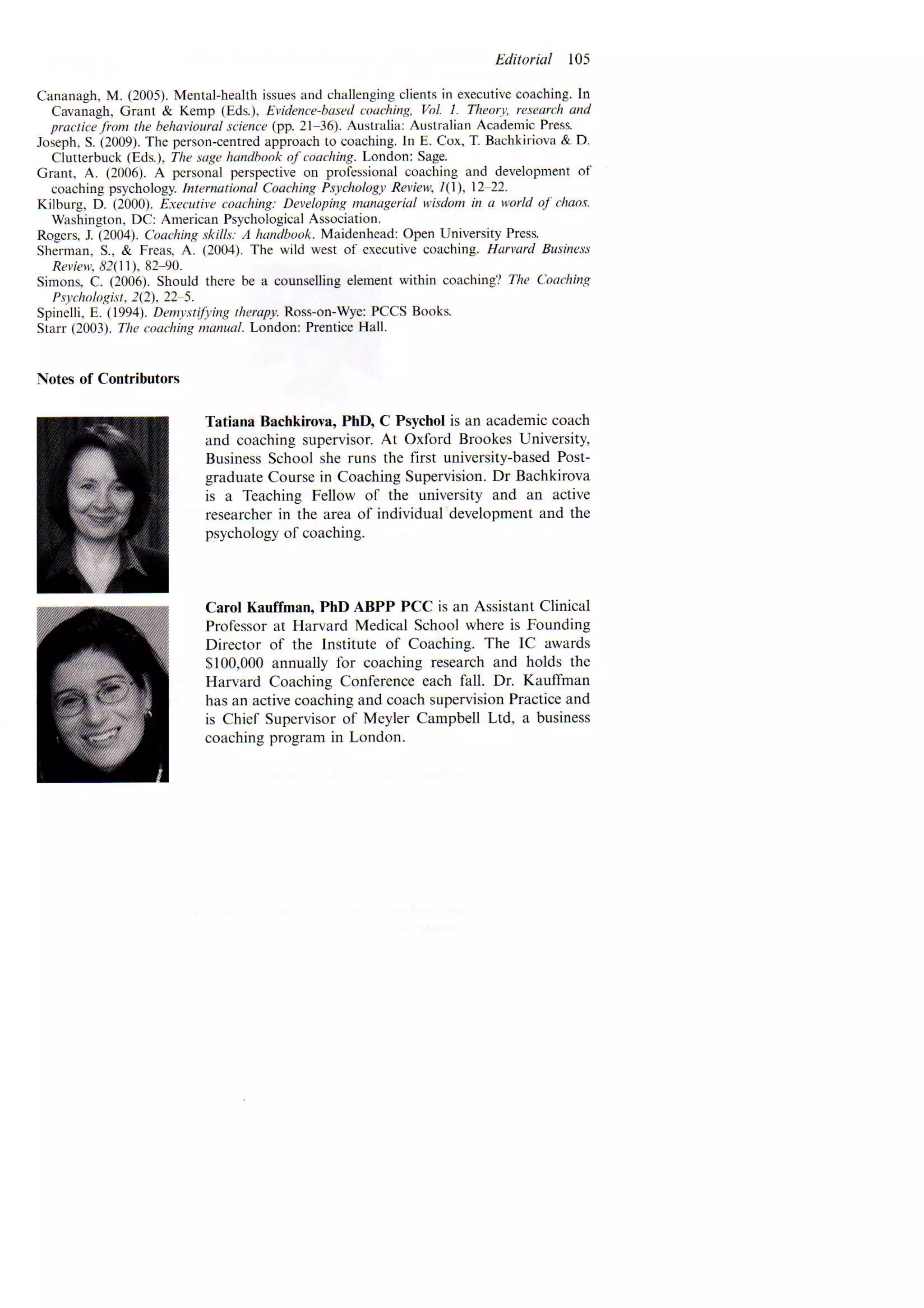 Coaching Definitions | PDF