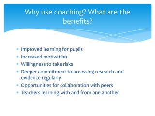 What is Coaching? | PPTX