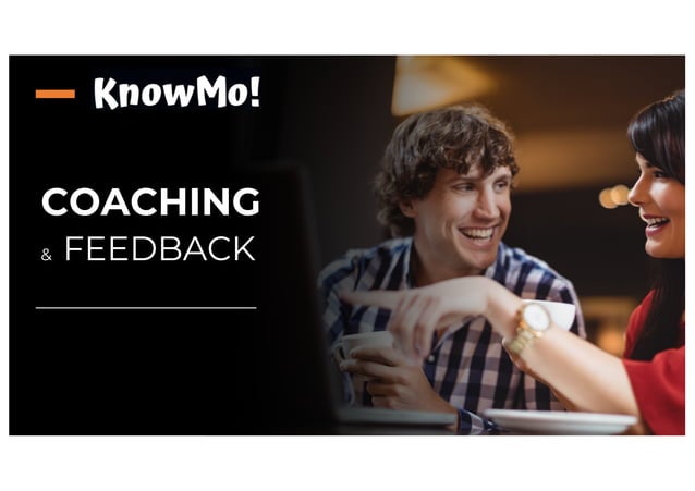 Coaching & feedback | PDF