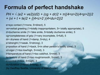 First impression / ensivaikutelma | PPT