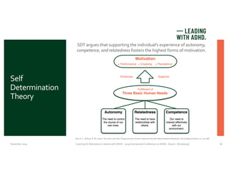 Coaching for Motivation in Adults with ADHD | PDF