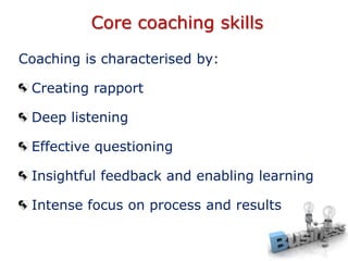 Coaching for Performance - @Ei4Change | PPTX