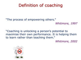 Coaching for Performance - @Ei4Change | PPTX
