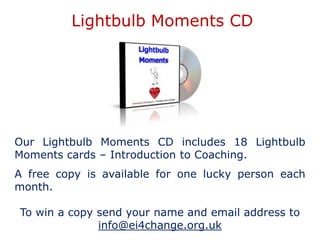 Coaching for Performance - @Ei4Change | PPTX