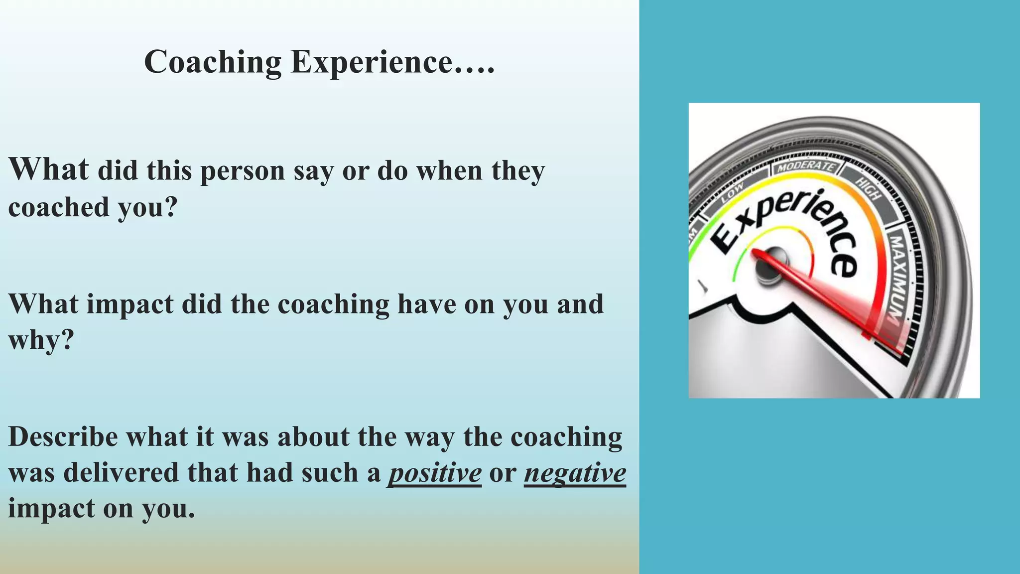 Coaching for results 2 | PPTX