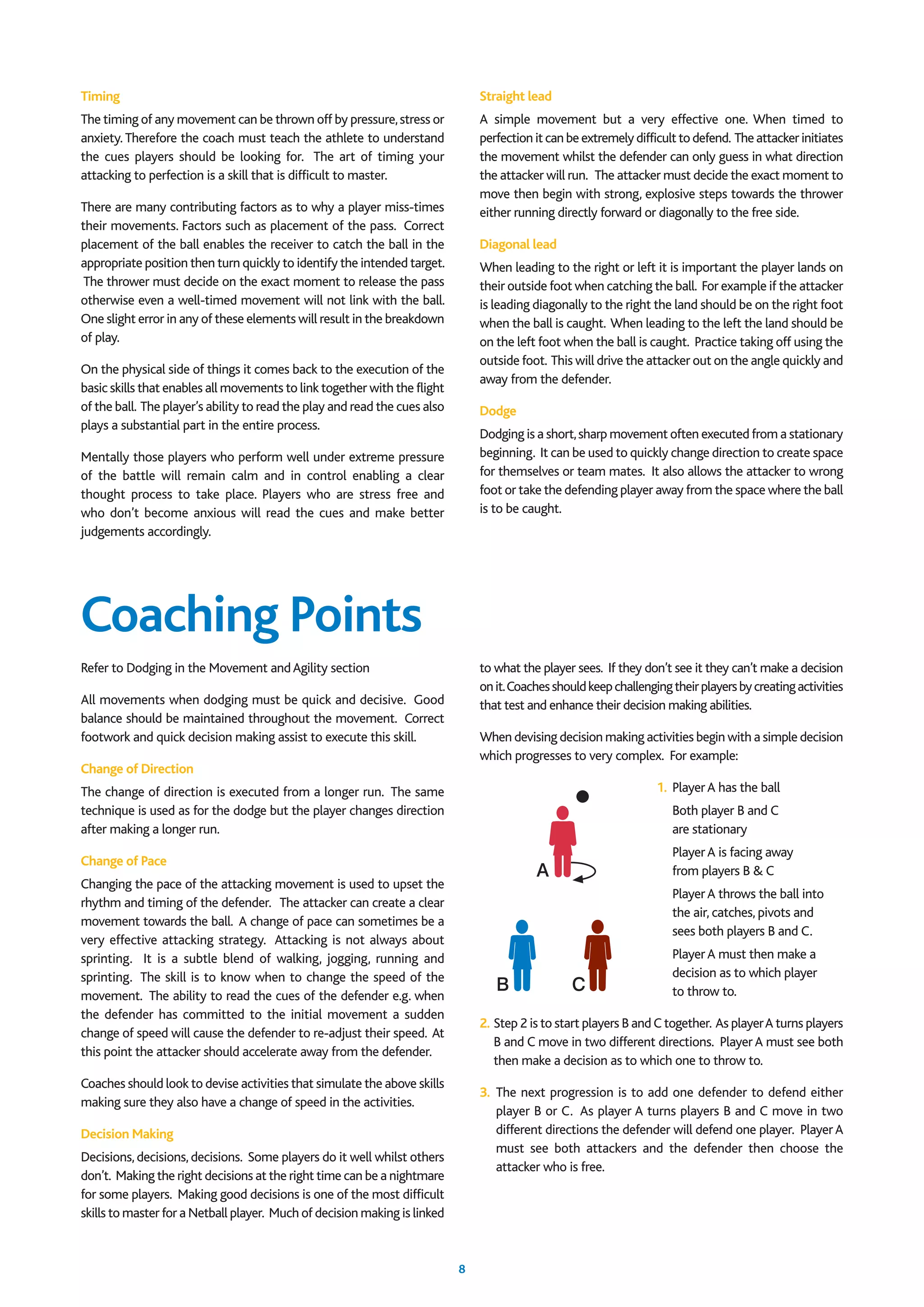 Coaching manual - Netball | PDF