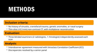 International Frontal Sinus Anatomy Classification | PPTX