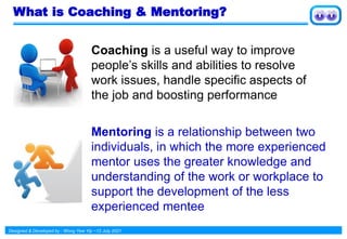 Coaching And Mentoring Ppt