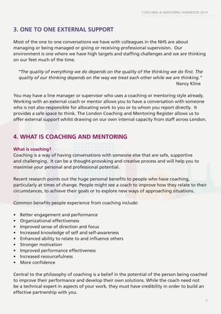 Coaching Mentoring Hanbook | PDF