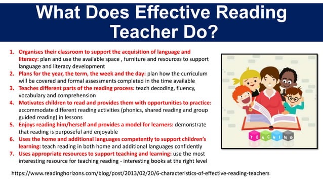 Coaching on reading instruction | PPT