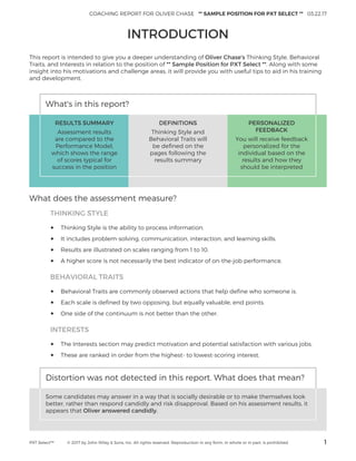 Coaching report | PDF | Free Download
