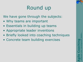 Coaching Scrum Teams | PDF
