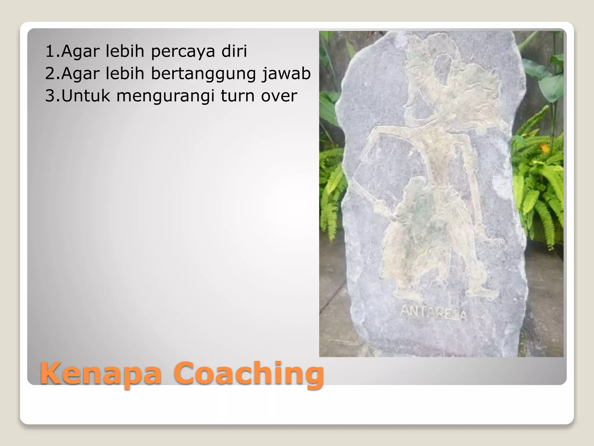Coaching skill module ANTON | PPTX