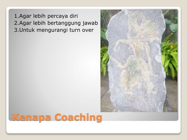 Coaching skill module ANTON | PPT