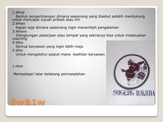 Coaching skill module ANTON | PPT