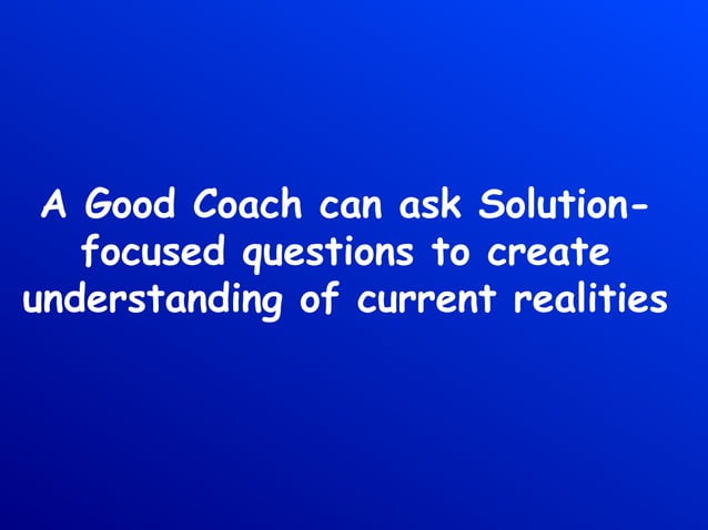 Coaching Skills: GROW Model Questioning | PPT