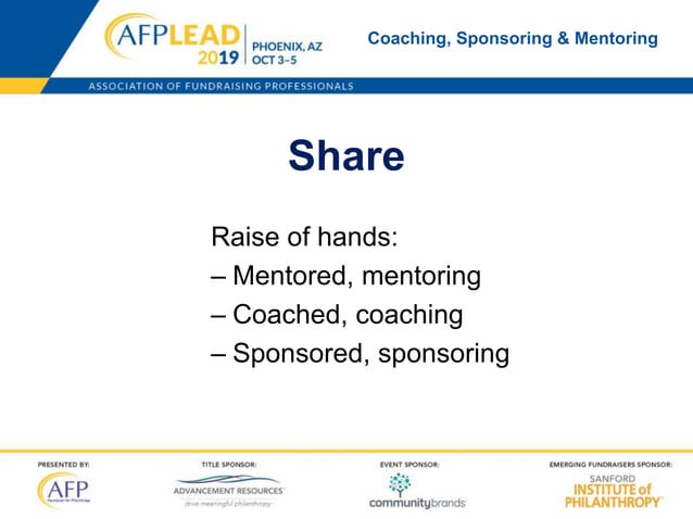 Mentorship, Coaching and Workplace Sponsorship | PPT | Career Planning ...