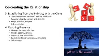 Coaching stance and icf core competencies | PPTX