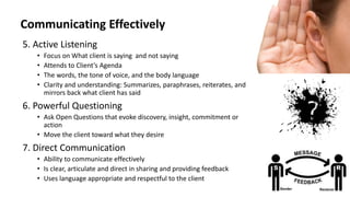 Coaching stance and icf core competencies | PPTX