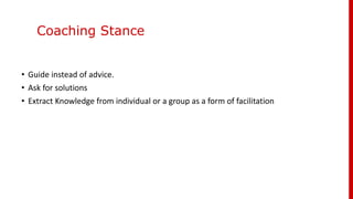Coaching stances | PPT