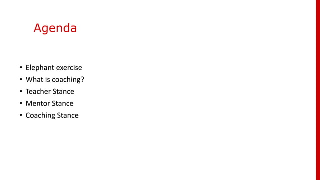 Coaching stances | PPT