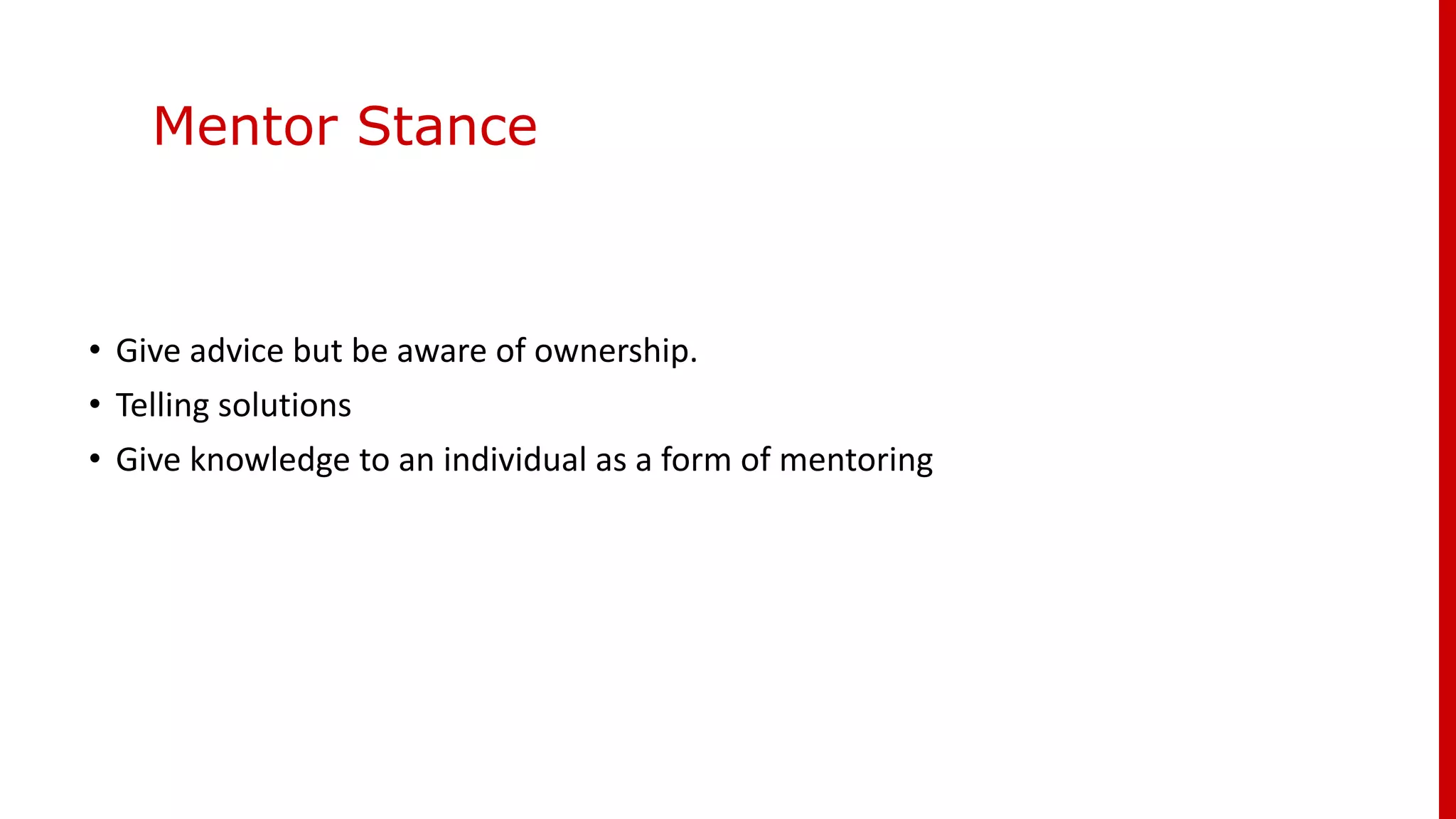 Coaching stances | PPTX