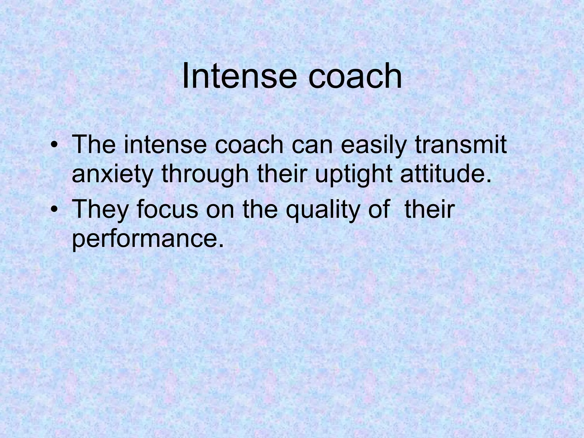 Coaching styles | PPT
