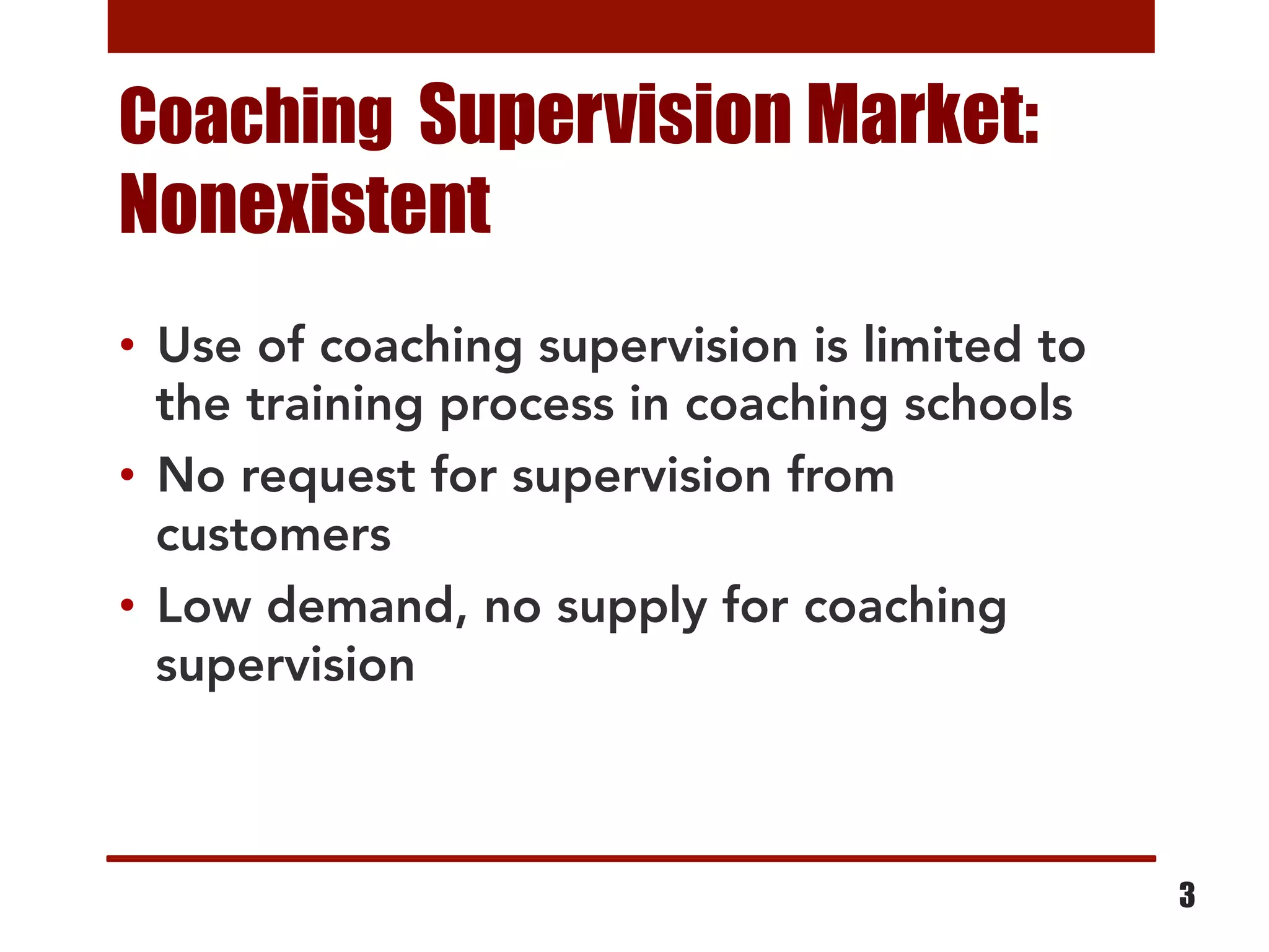 Coaching supervision: Case based - an experience from Russia | PPT