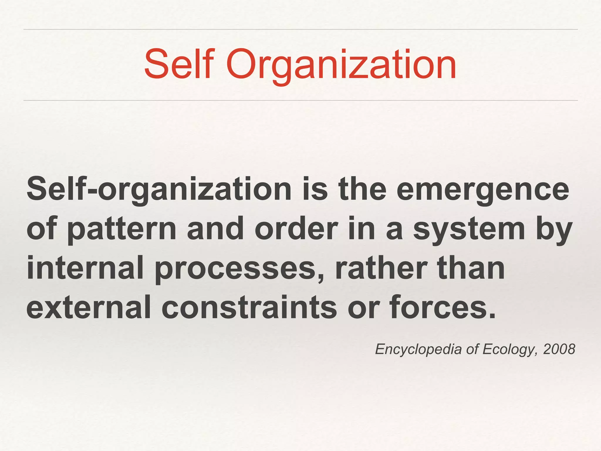 Coaching Teams to Self-organization | PPTX