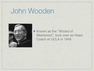 Coach Wooden Success | KEY