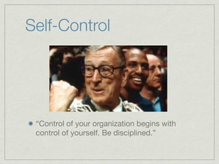 Coach Wooden Success | KEY