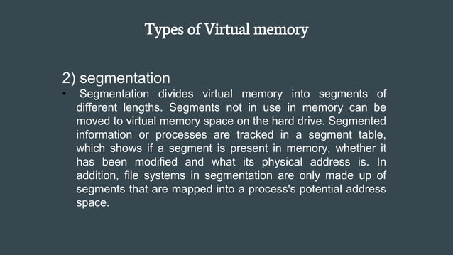 Cache Memory And Virtual Memory in computer architecture | PPT
