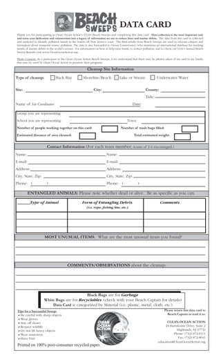 Coa data card proof | PDF