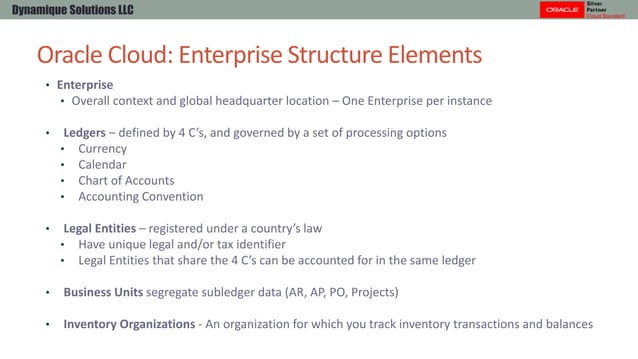 Designing a Chart of Accounts and Enterprise Structure in Oracle Fusion ...