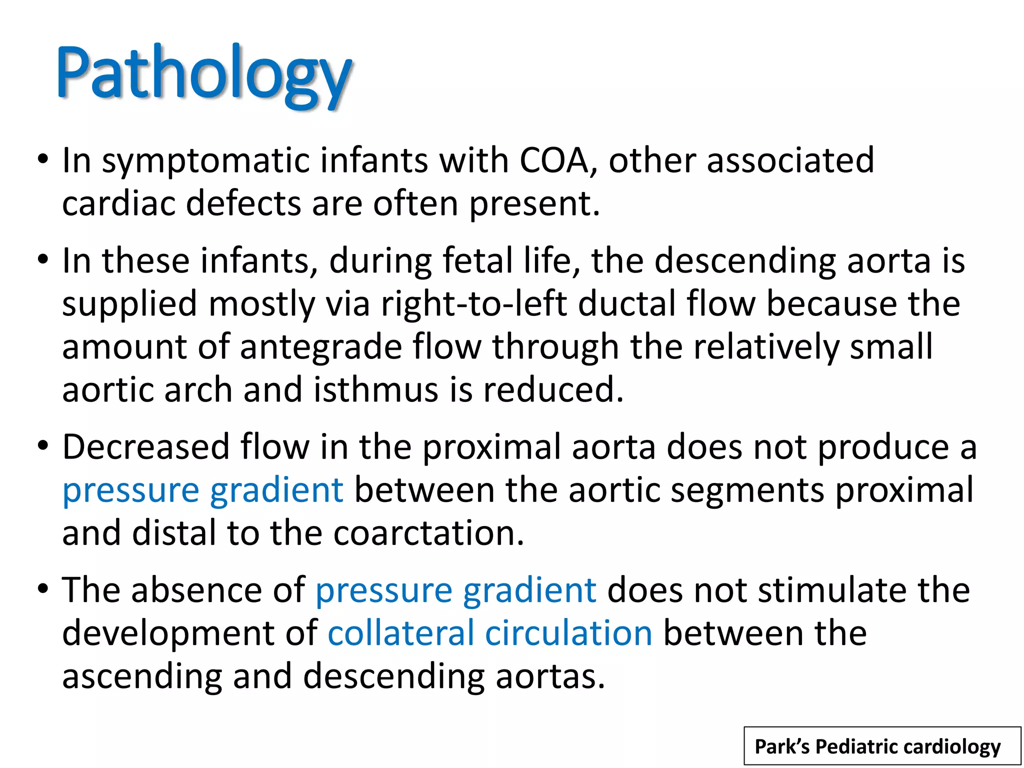 Coarctation of the Aorta | PPTX