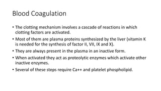 Coags.pptx | Blood Disorders | Diseases and Conditions