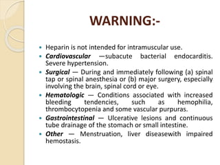 Coagualnts and Anticoagulant | PPTX