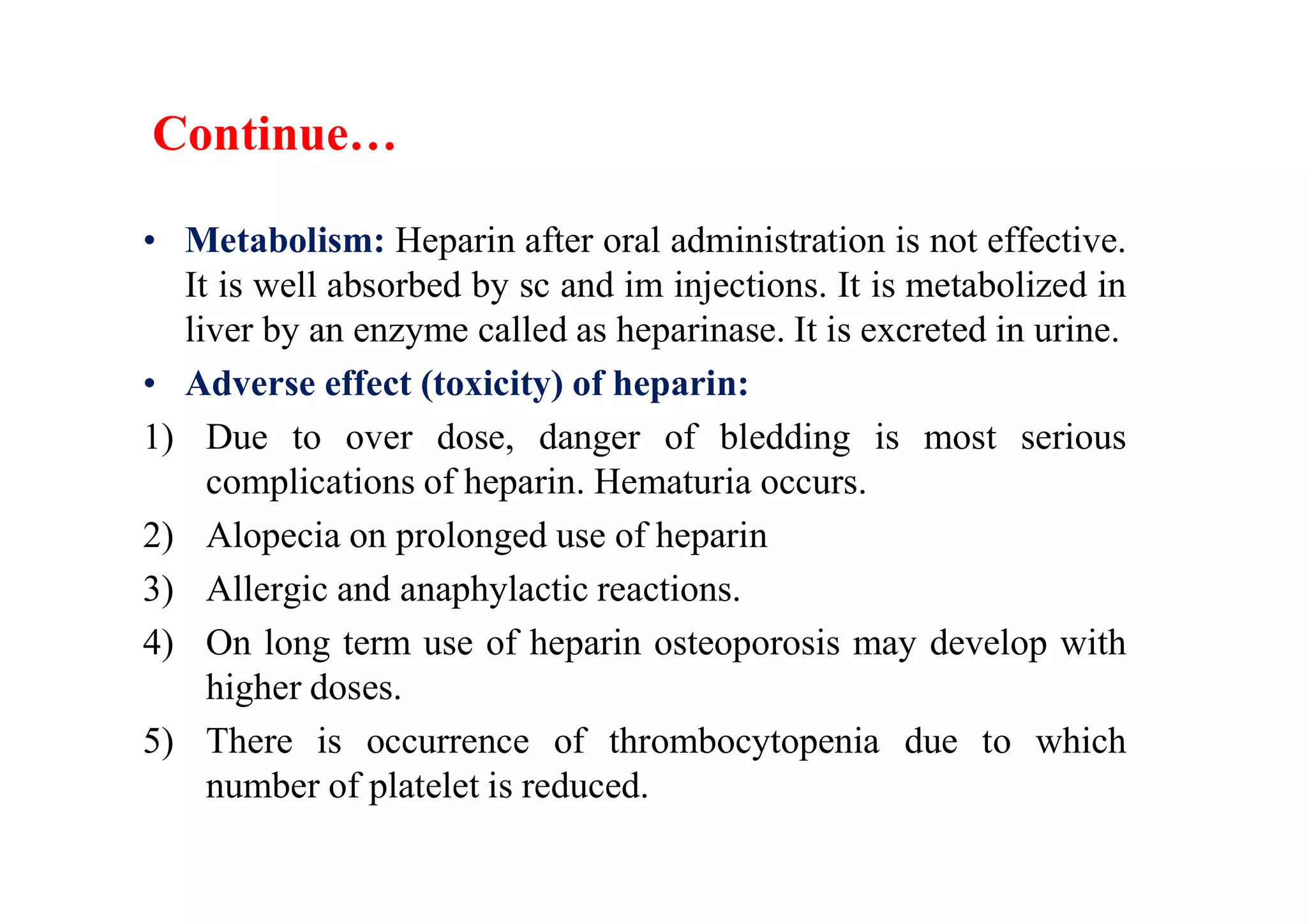 Coagulant and anticoagulant | PDF