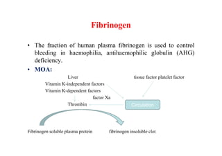 Coagulant and anticoagulant | PPT