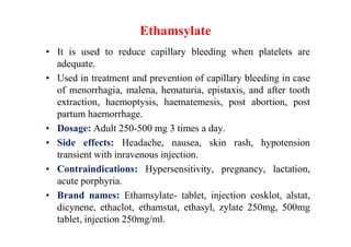 Coagulant and anticoagulant | PPT