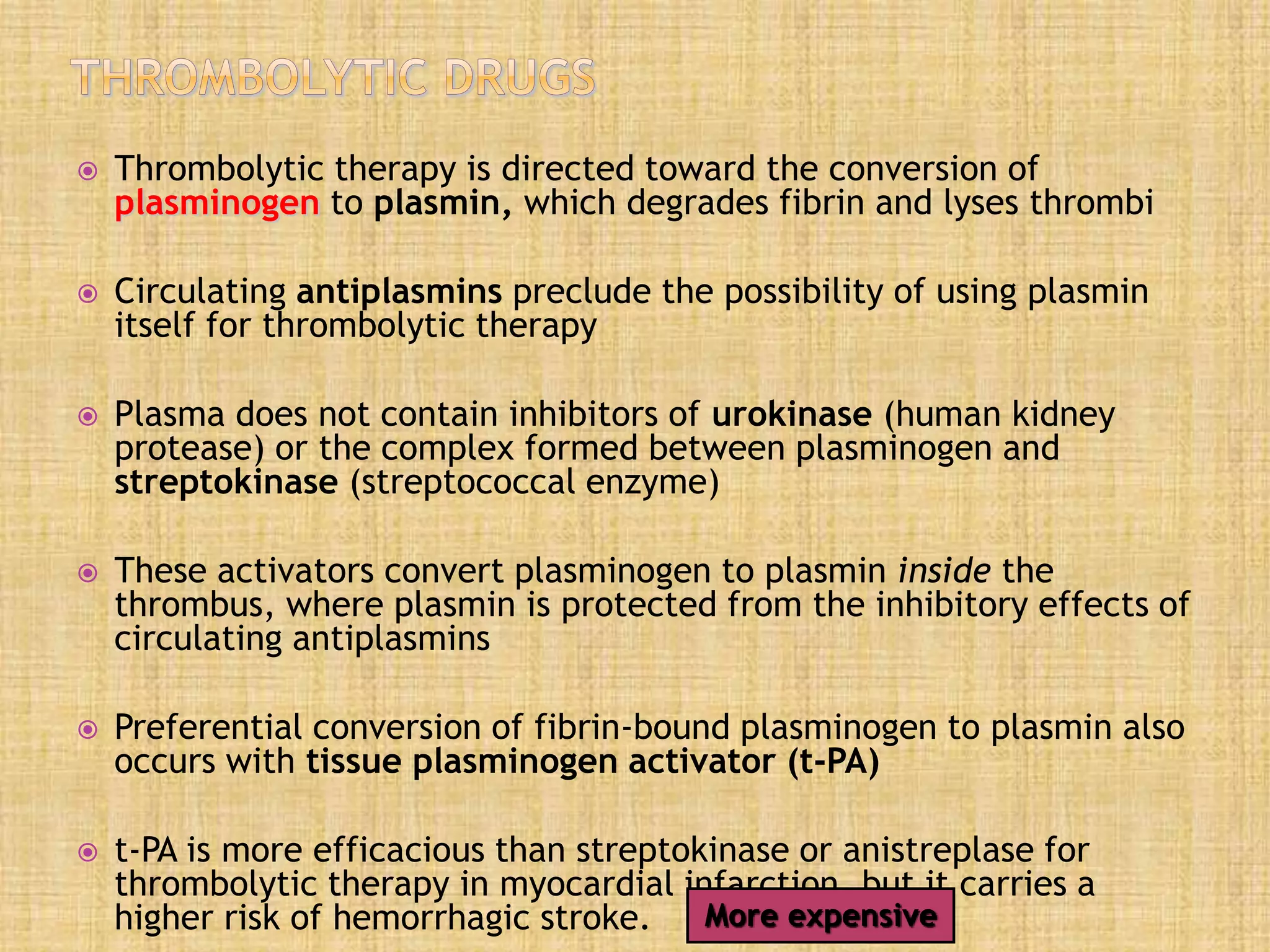 Coagulants & Anti-Coagulants | PPTX