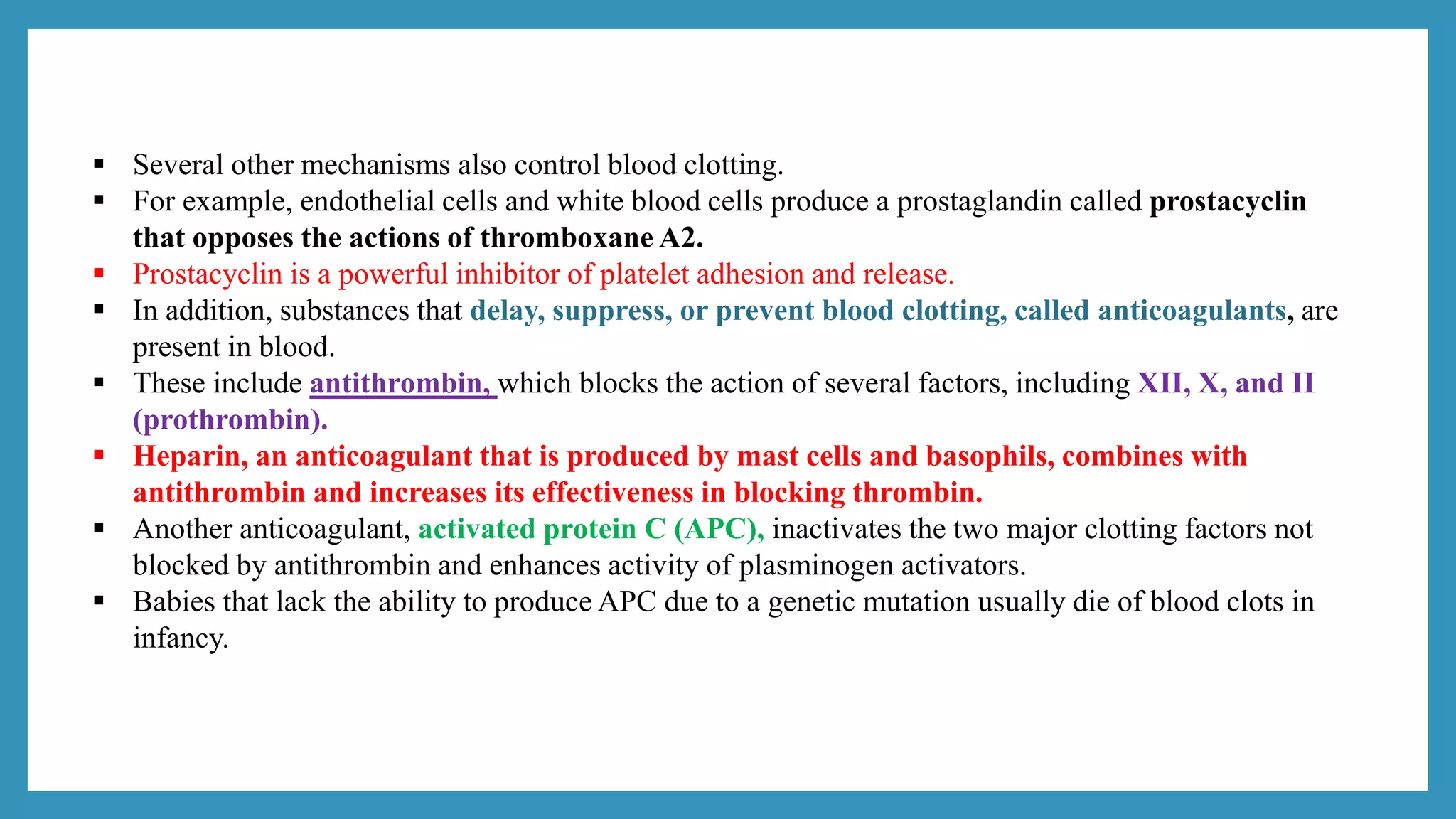 Coagulants and anticoagulants ppt | PPTX