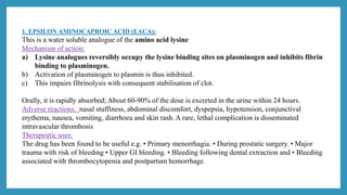 Coagulants and anticoagulants ppt | PPTX