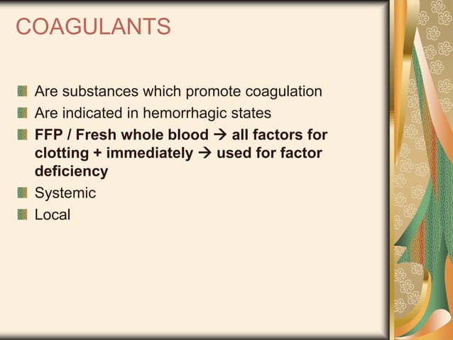 Coagulants and anticoagulants.pptx