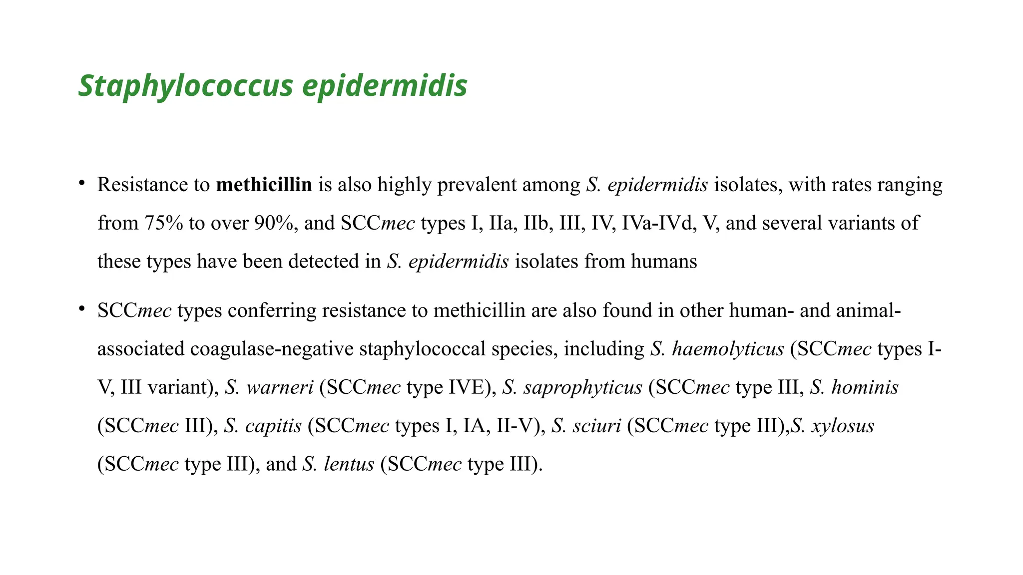 Coagulase-Negative Staphylococci (CoNS): Taxonomy, Pathogenesis ...