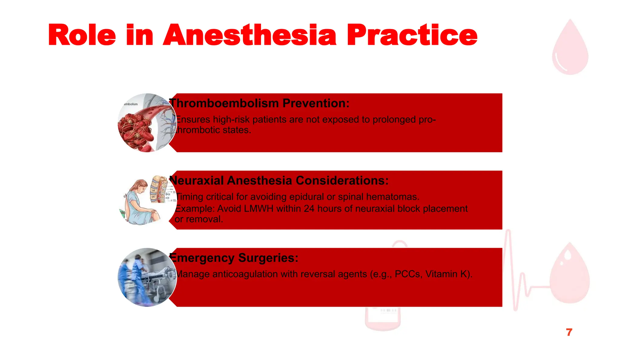 Bridging therapy in Anesthesia for Anti coagulants.pptx
