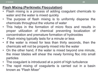Coagulation aided Sedimentation | PDF