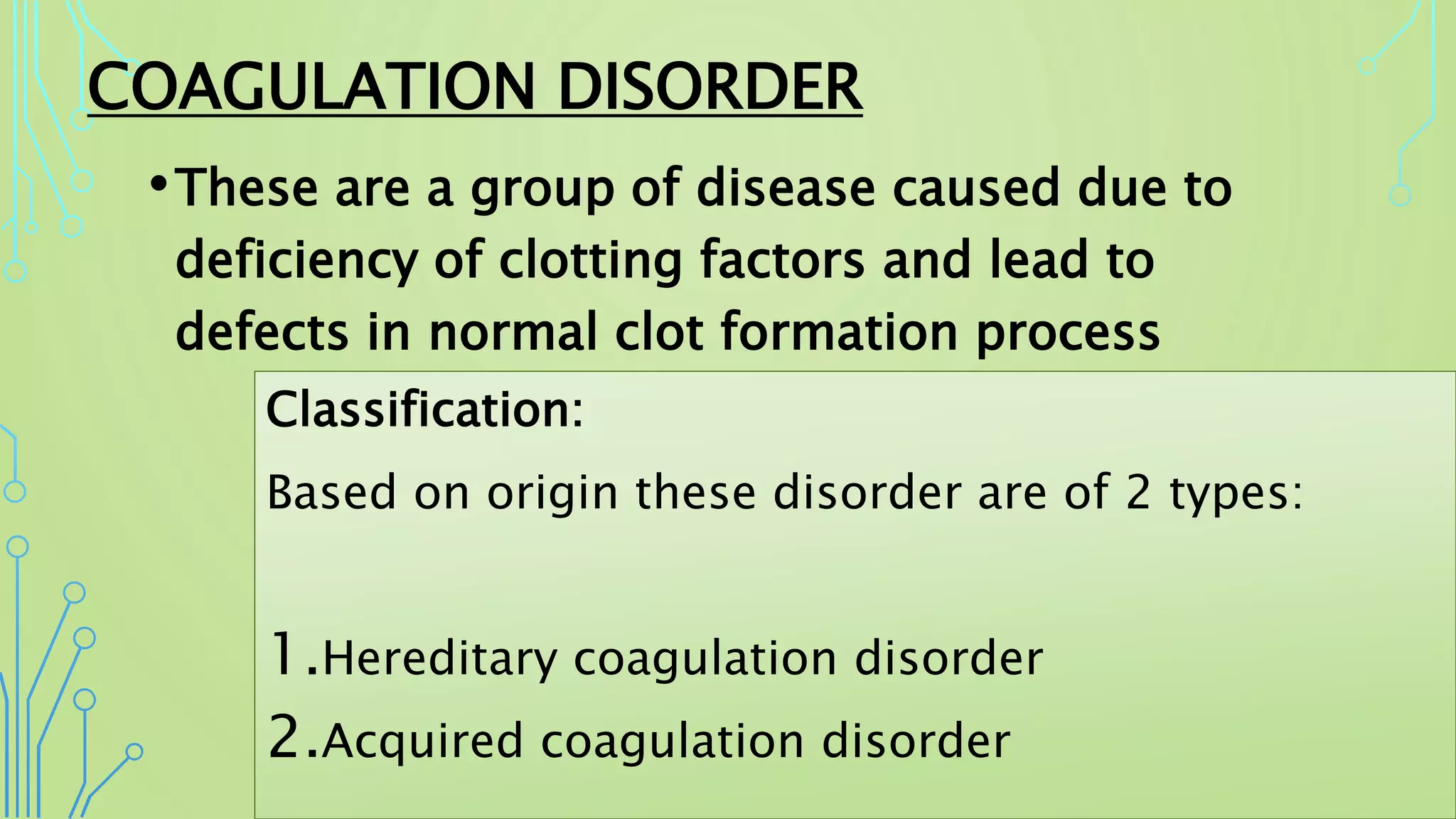 Coagulation factors | PPTX